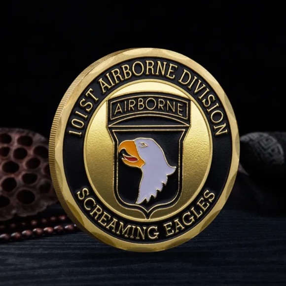 Other | Us Army 11st Airborne Screaming Eagles Challenge Coin | Poshmark